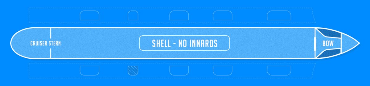 Shell Only – ABC Boat Building